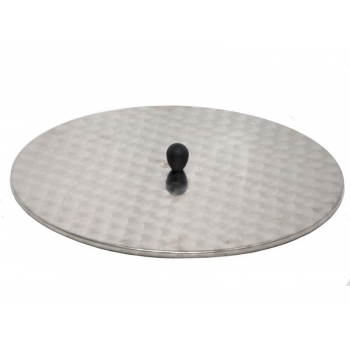 Dust cover for containers stainless diameter 40 cm.