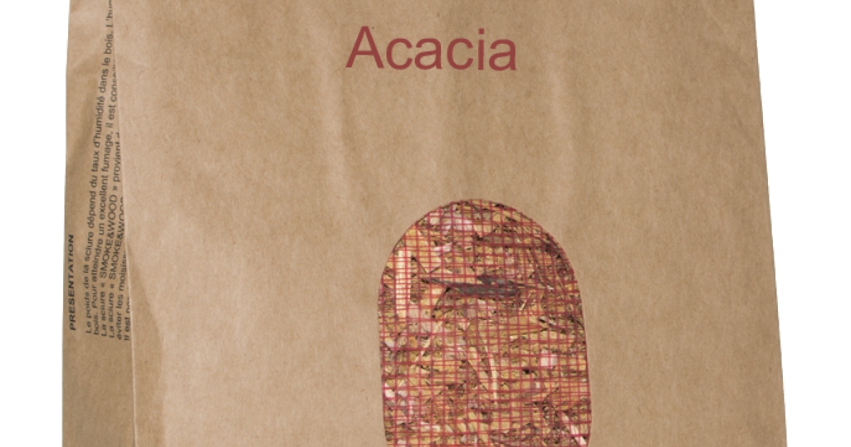 Acacia wood chipping flavored gr. 300 for Fish