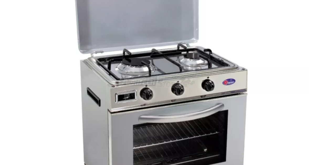 FO600-SAGGP-G Mini Gas Cooker, Grey | CF Parker